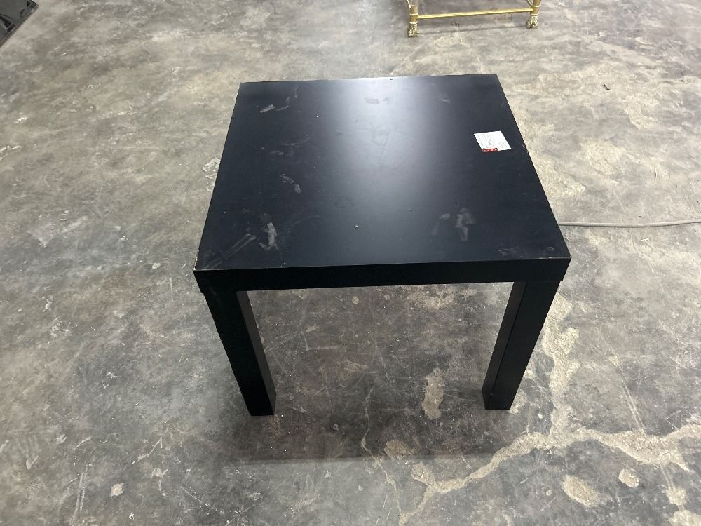 (F20046331) IKEA Lack Black Side Table / IKEA Lack Meja Sisi Hitam ...
