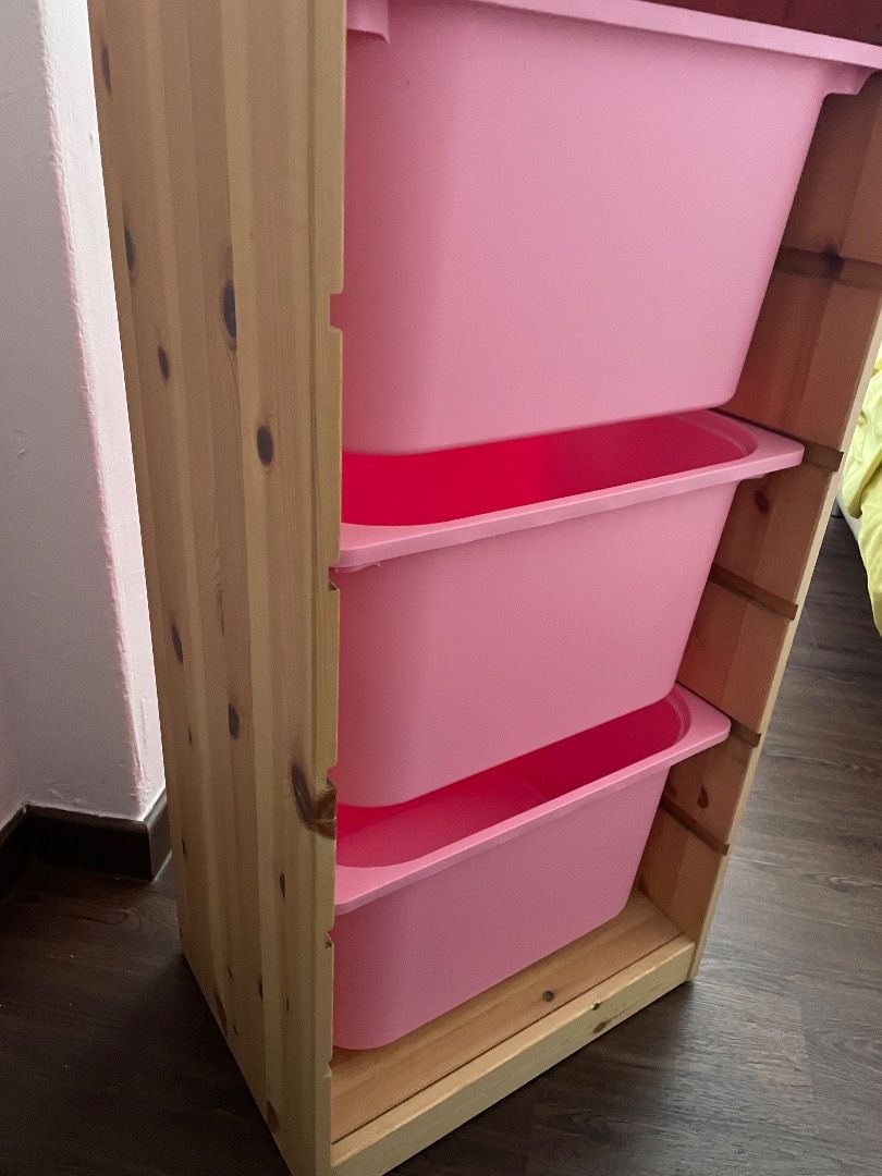 IKEA TROFAST Storage Unit, Furniture & Home Living, Furniture, Shelves ...