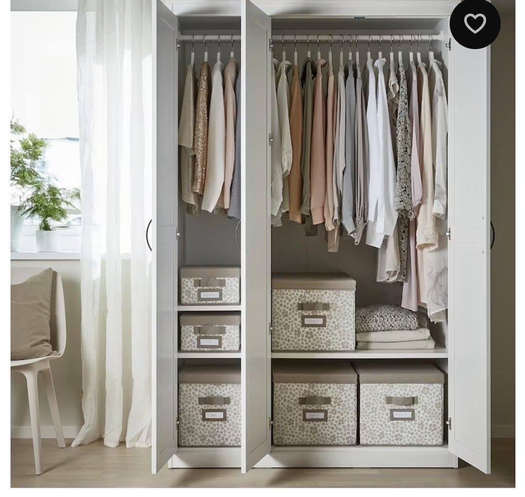 IKEA Wardrobe songesand, Furniture & Home Living, Furniture, Shelves ...