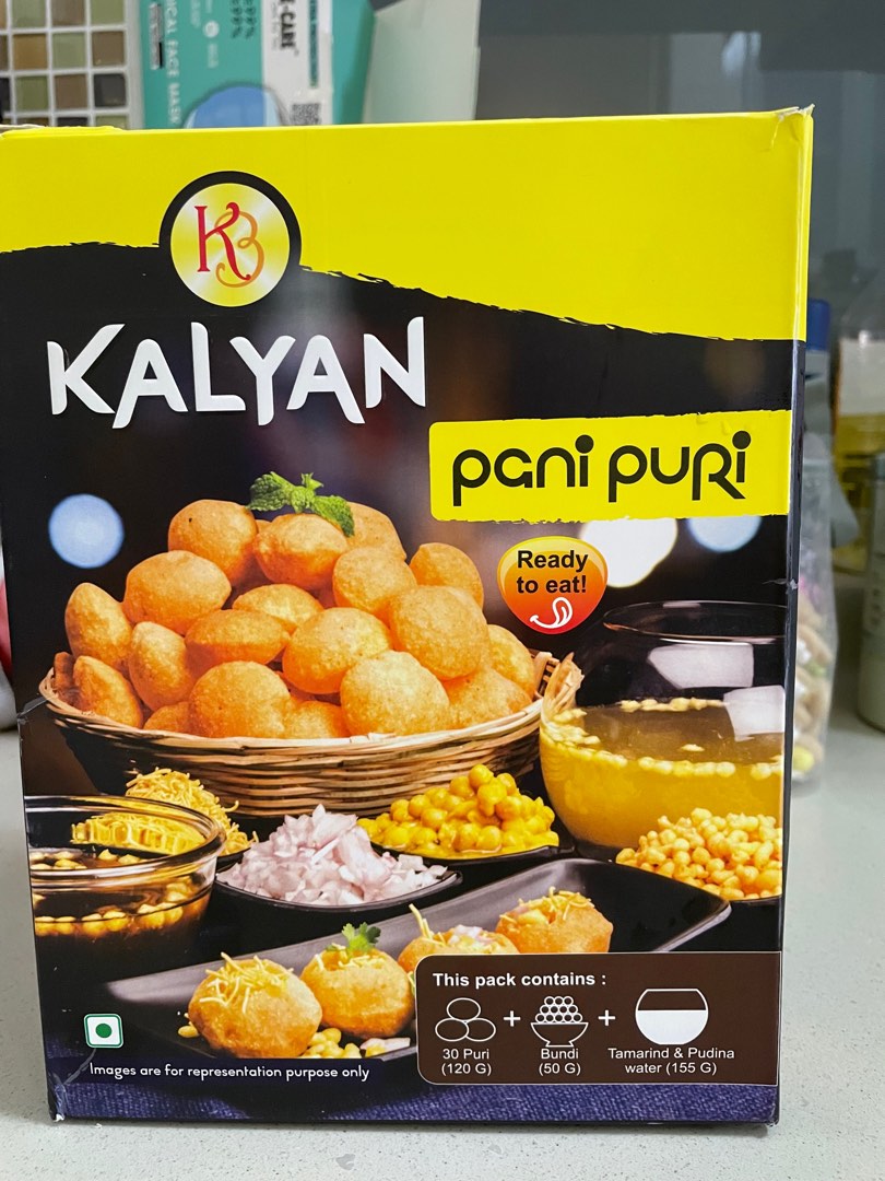 Indian Pani Puri, Food & Drinks, Packaged & Instant Food on Carousell