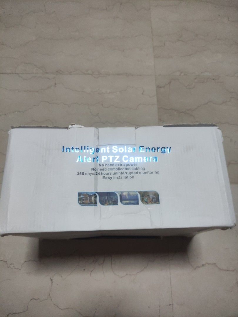 Intelligent solar alert ptz camera, Furniture & Home Living, Security ...