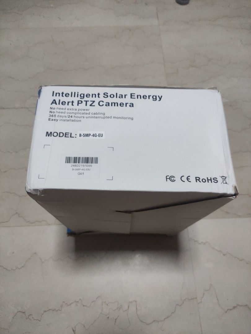 Intelligent solar alert ptz camera, Furniture & Home Living, Security ...