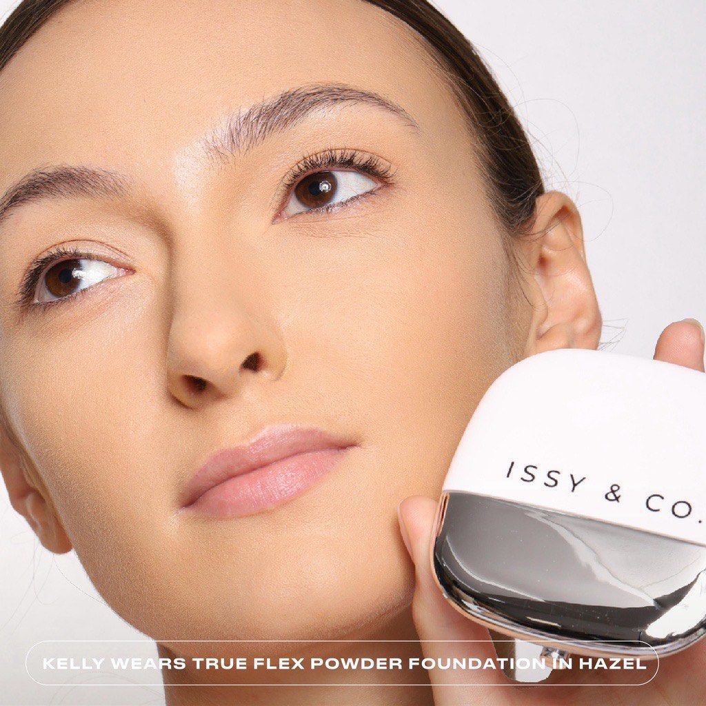 Issy & Co True Flex Powder Foundation (Hazel), Beauty & Personal Care ...