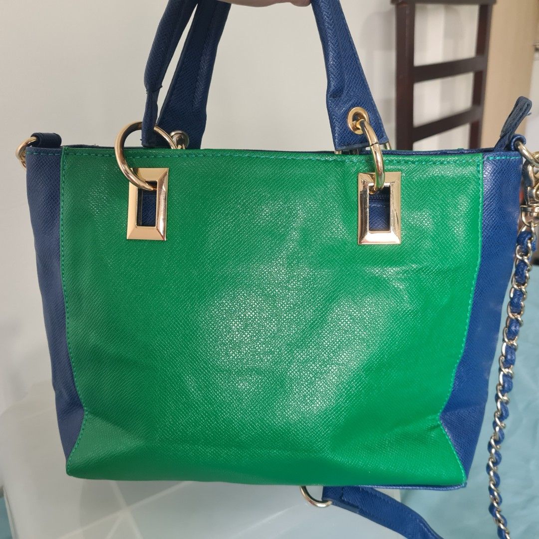 Ivanka Trump Brooke Colorblock Satchel, Luxury, Bags & Wallets on Carousell