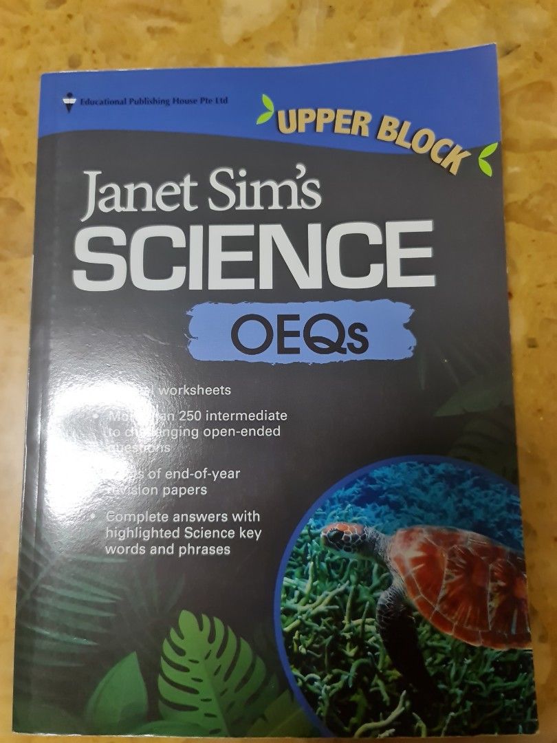 Janet Sim's Science (PSLE) OEQs and Worksheets, Hobbies & Toys, Books ...
