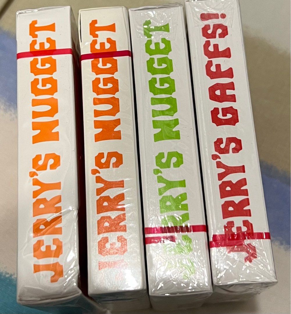 Jerry nuggets playing cards, Hobbies & Toys, Toys & Games on Carousell