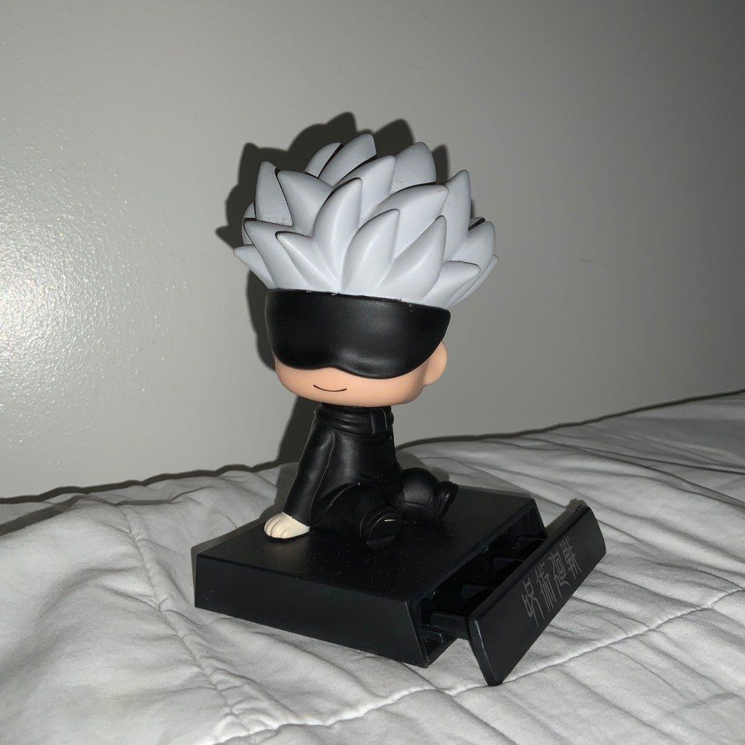 Jujutsu Kaisen Satoru Gojo Figurine Anime Bobblehead, Hobbies & Toys ...