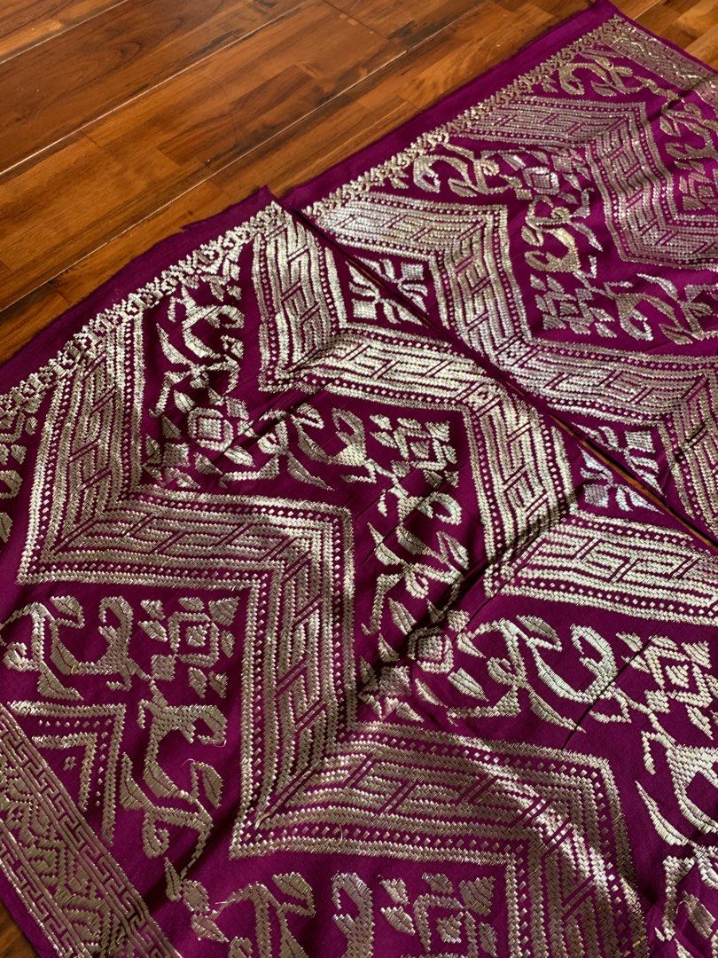 Kain Songket Bali Benang Emas Antik Kolektor Collector Antik Lainnya Di Carousell