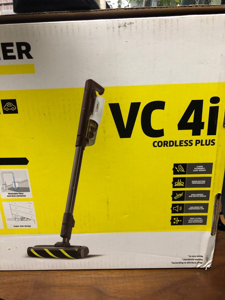 Karcher VC 4i Cordless Vacuum Cleaner, TV & Home Appliances, Vacuum ...