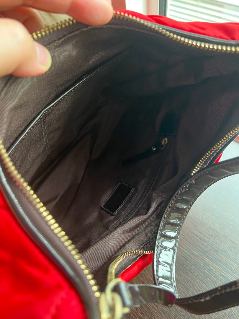 Kate Spade Bright Red Bag, Women's Fashion, Bags & Wallets, Shoulder ...