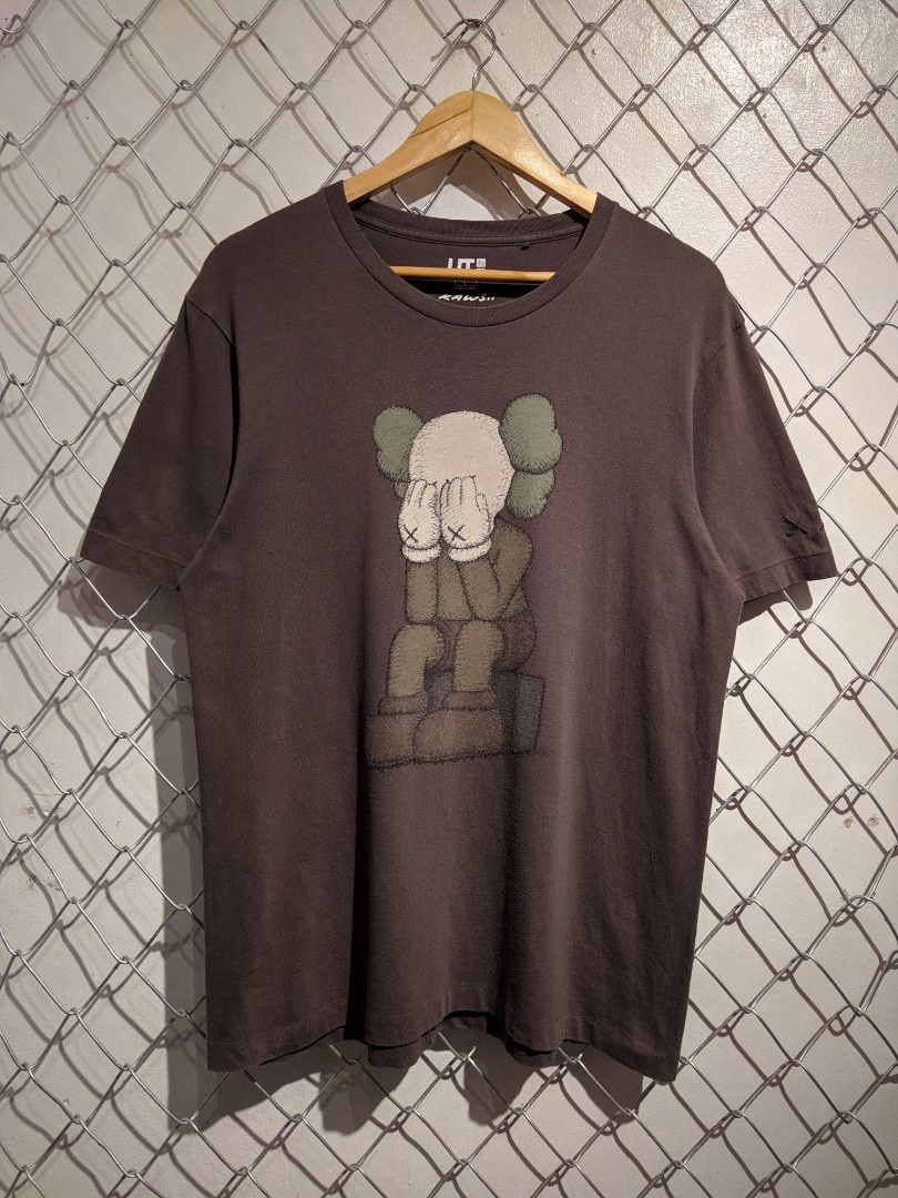 KAWS x UNIQLO CRYING COMPANION TEE, Men's Fashion, Tops & Sets, Tshirts ...