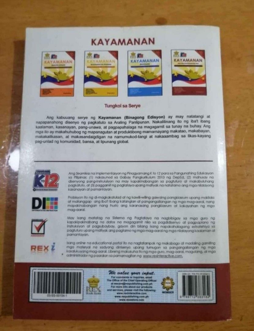 KAYAMANAN Mga Kontemporaryong Isyu, Hobbies & Toys, Books & Magazines ...