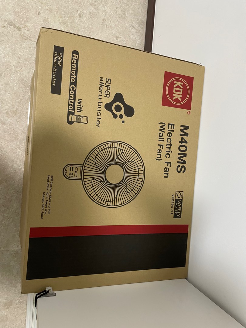 KDK Wall Fan, Furniture & Home Living, Lighting & Fans, Fans on Carousell