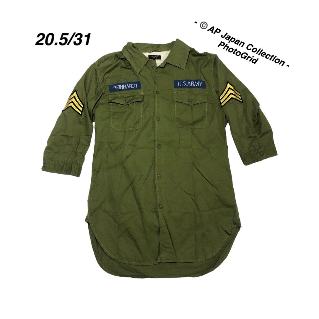 KEMEJA US ARMY 3Q, Men's Fashion, Activewear on Carousell