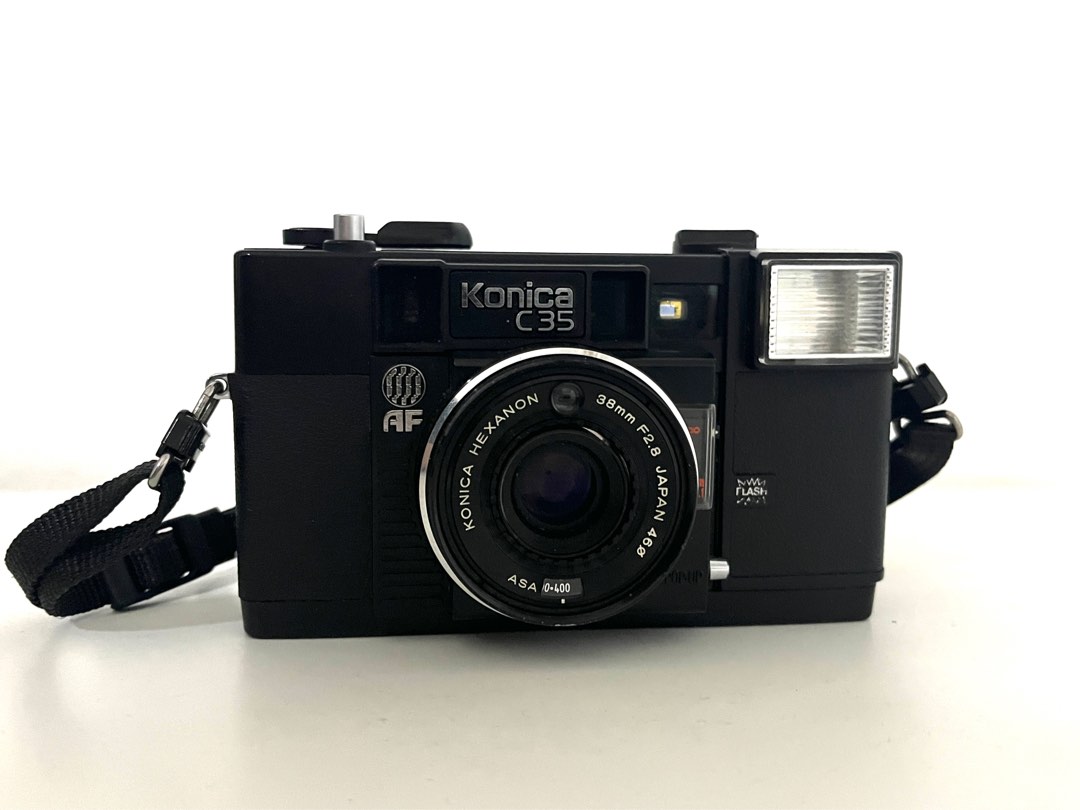 Konica C35 AF Film Camera, Photography, Cameras on Carousell