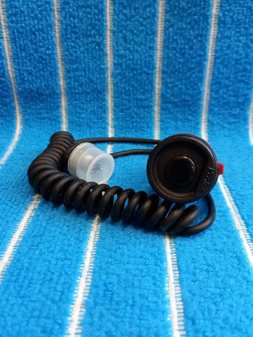 Konica electronic cable release, Photography, Photography Accessories, Other Photography ...