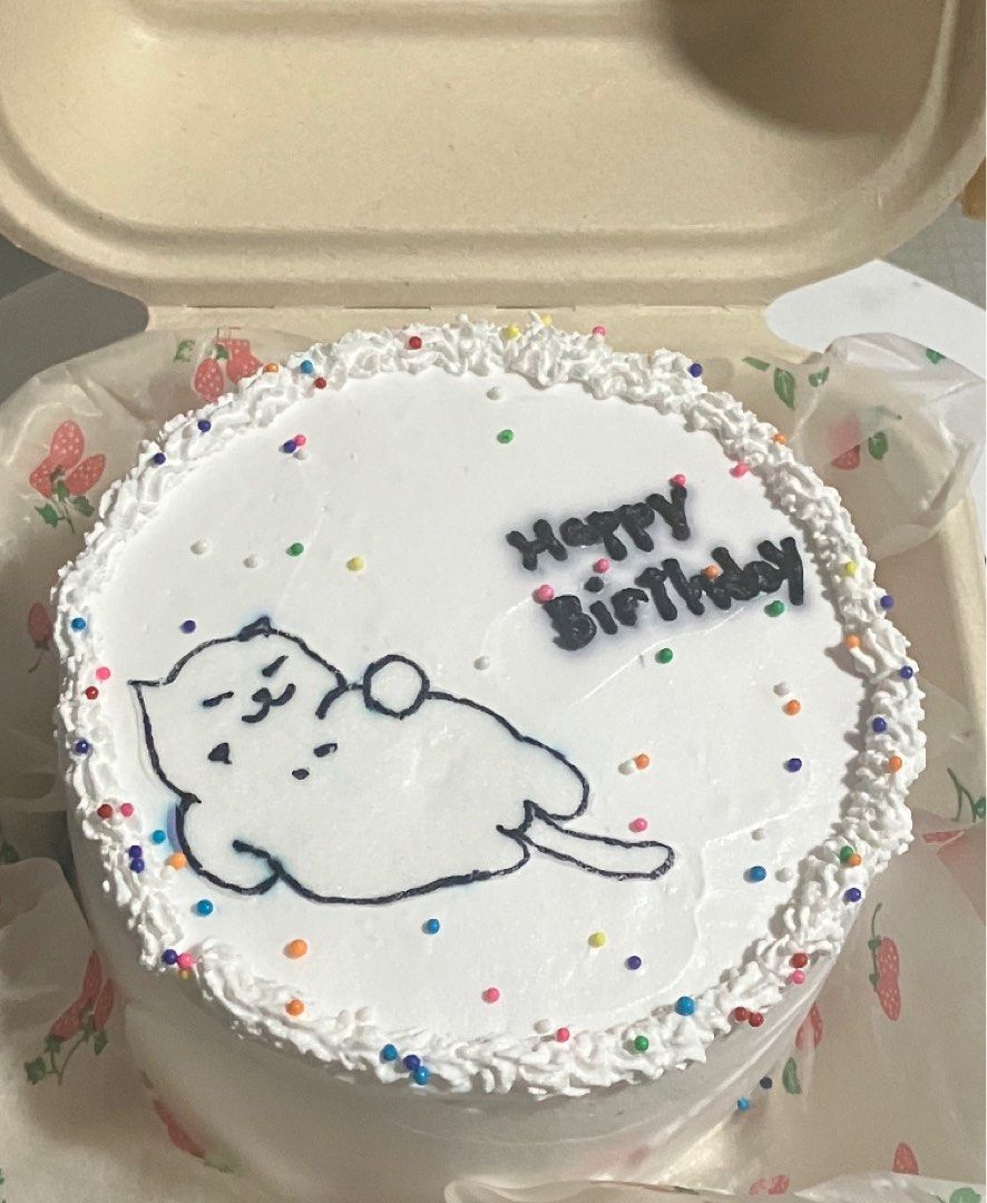 Korean Bento cakes Halal, Food & Drinks, Homemade Bakes on Carousell