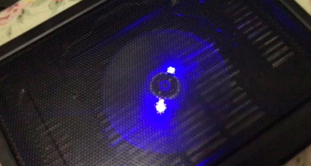 Laptop Cooler Pad LED light fan, Computers & Tech, Parts & Accessories ...