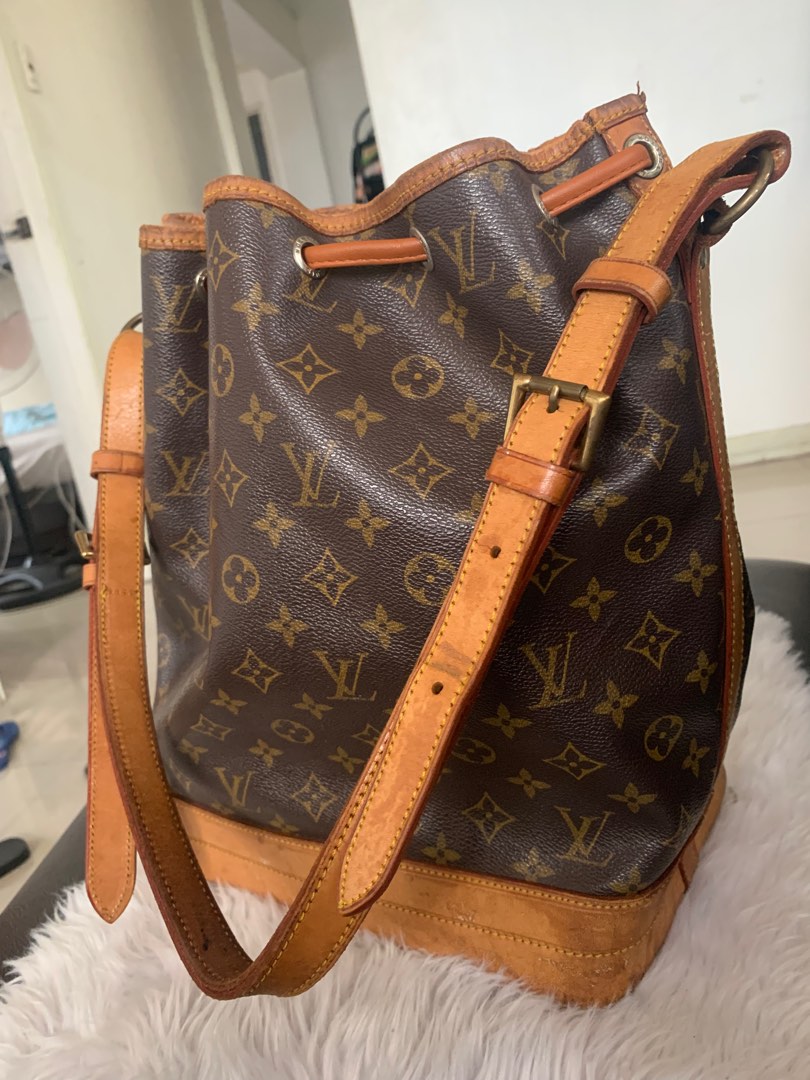 Large Noe Lv, Luxury, Bags & Wallets on Carousell