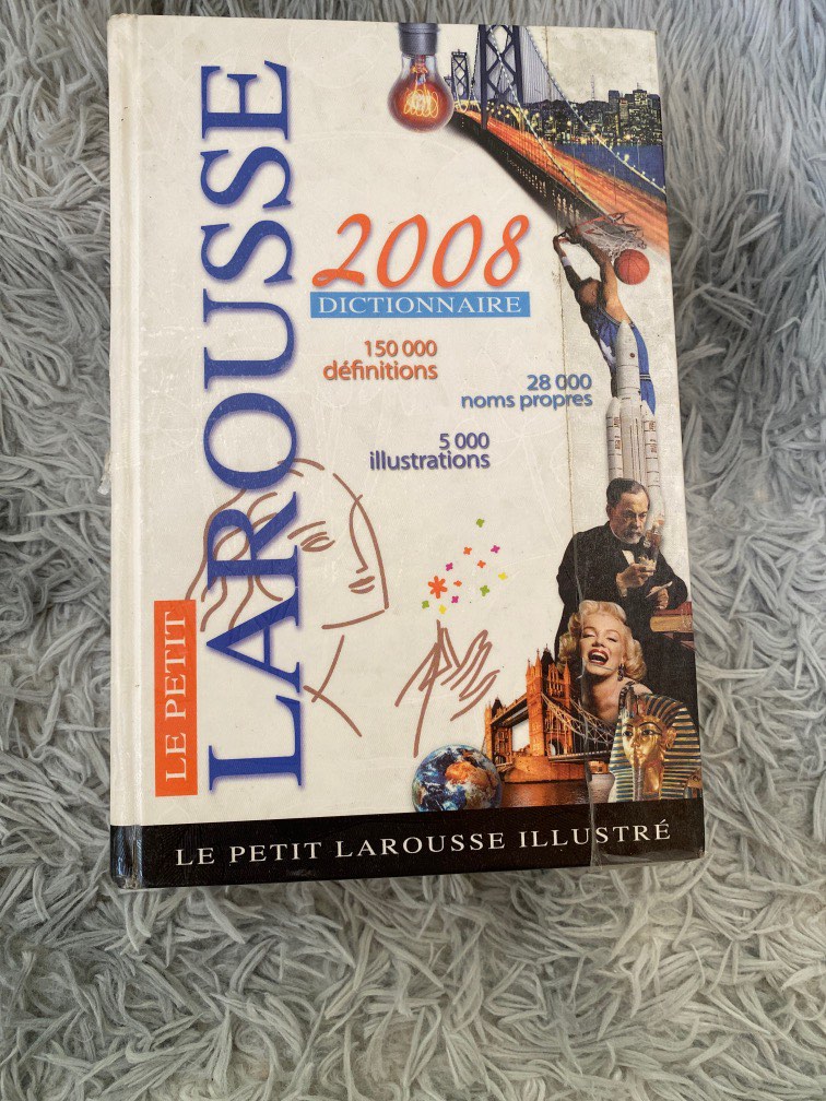 Larousse french dictionary with illustrations, Hobbies & Toys, Books ...