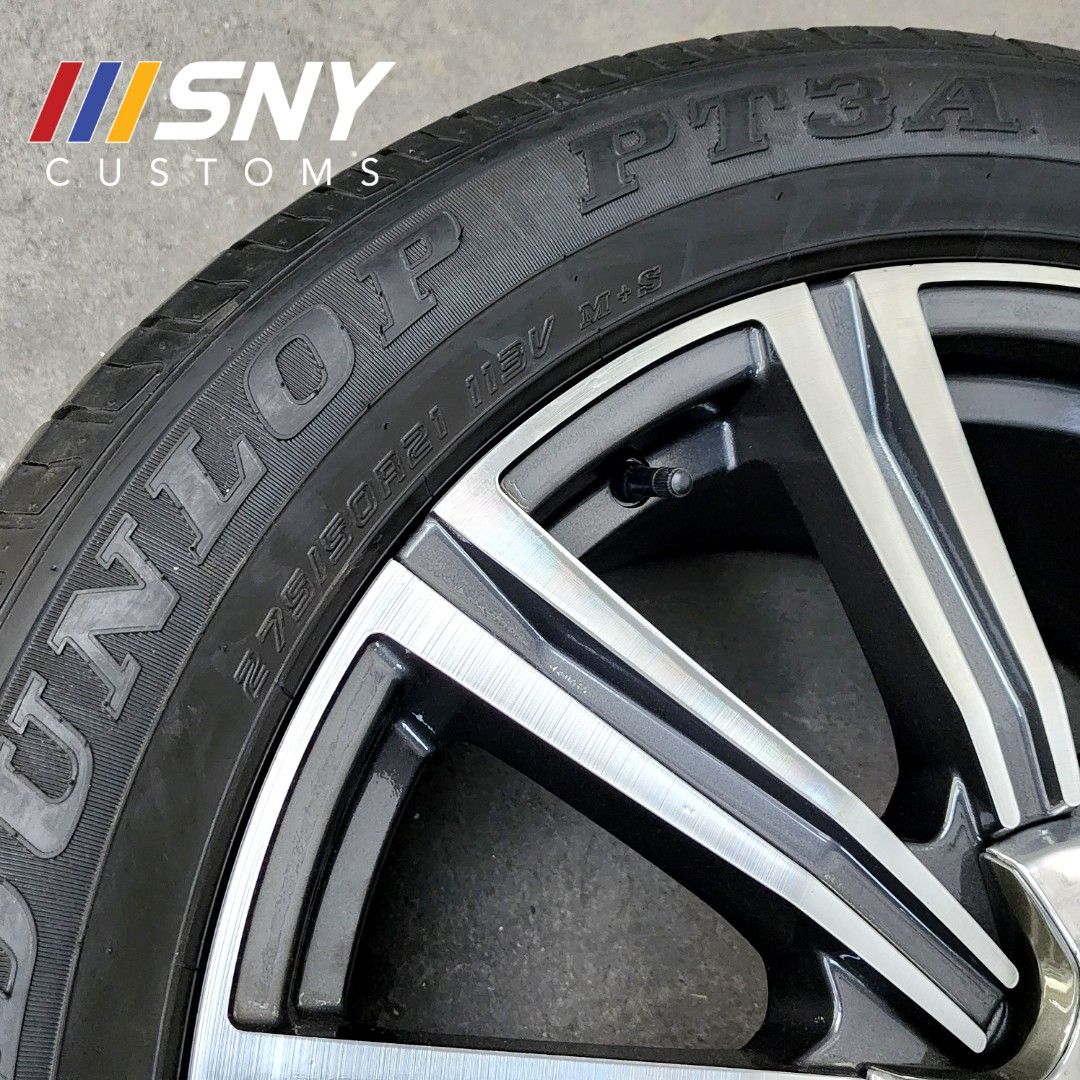 LC200 21'' rims mags with Dunlop Tires Lexus Lx570 470 LC100 land ...