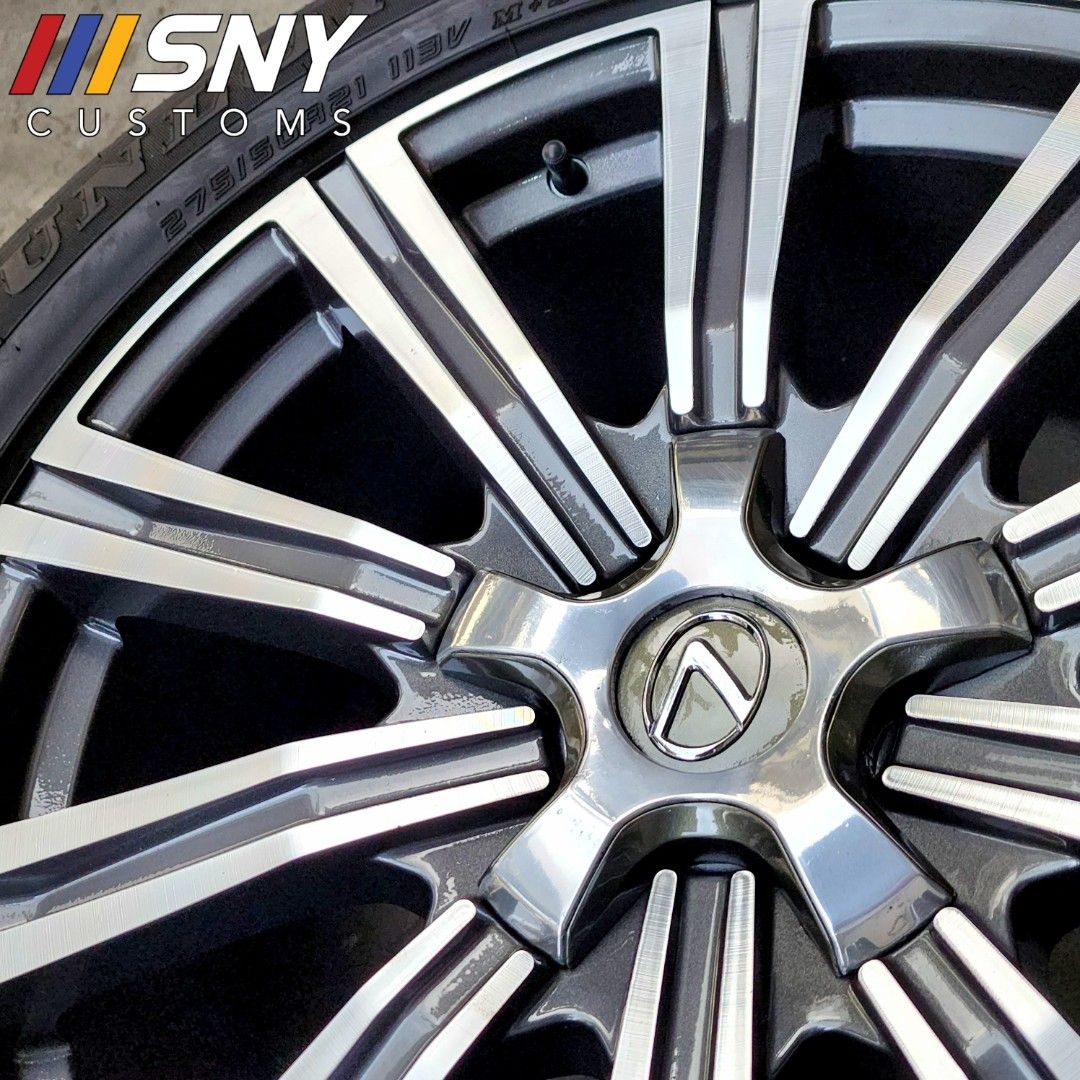 LC200 21'' rims mags with Dunlop Tires Lexus Lx570 470 LC100 land ...