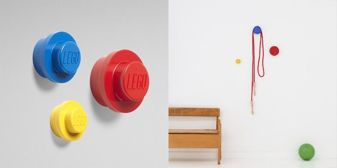 Lego 4016 Wall Hanger Set 掛勾 掛架 全新未開封 不議價, 傢俬＆家居, 家居裝飾, 牆上裝飾 - Carousell