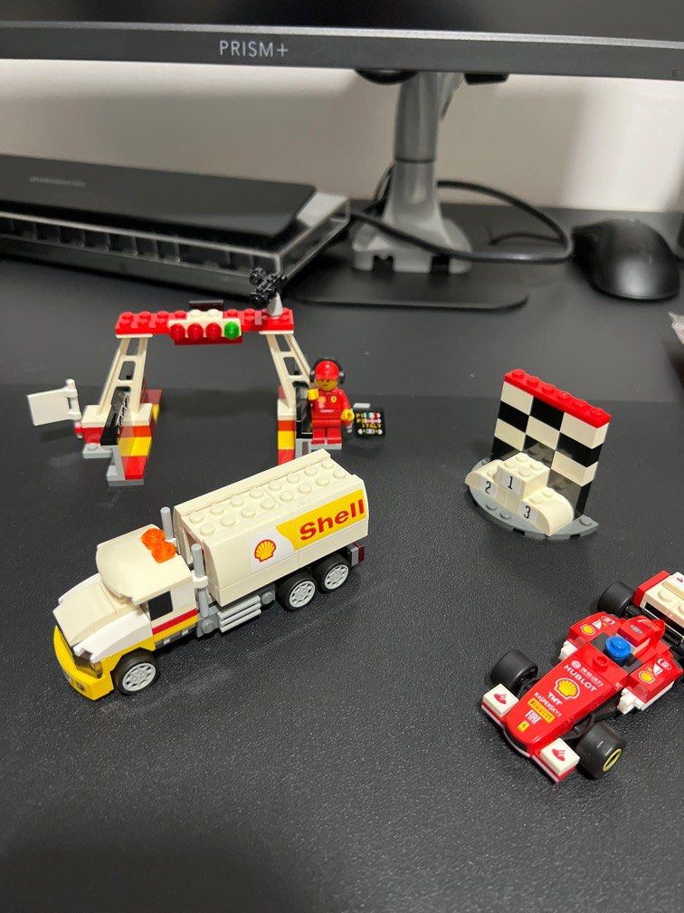 Lego F1 set Shell Tanker and Finish line, Hobbies & Toys, Toys & Games ...
