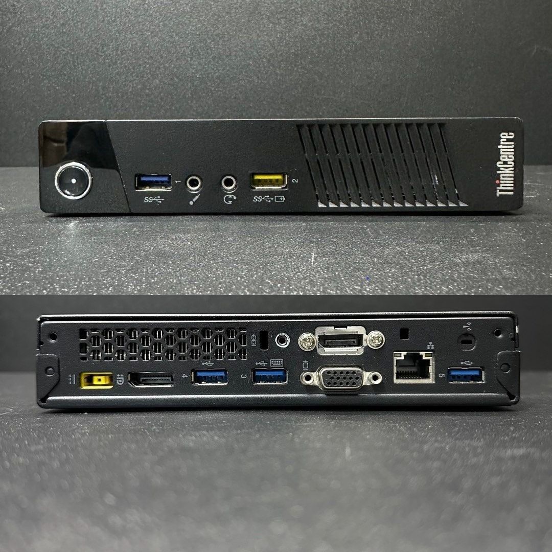 Lenovo ThinkCentre M93 Tiny ( i5-4460T / 16GB RAM / 256GB SSD )【Wi-Fi ...