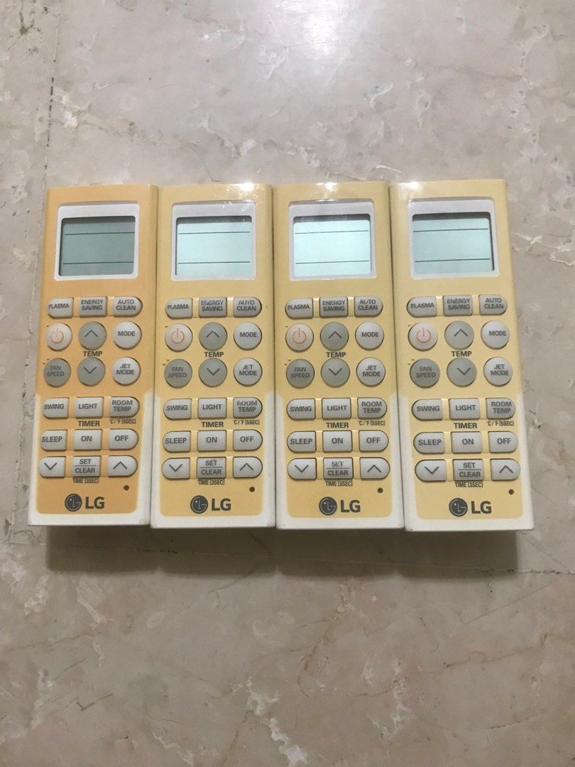 LG air conditioner remote, TV & Home Appliances, Air Conditioners ...