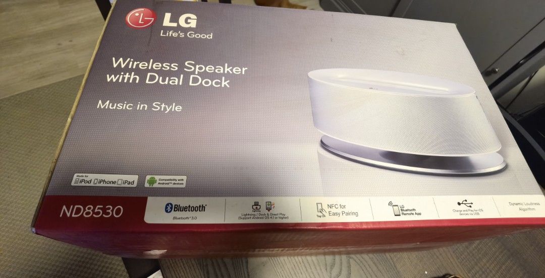 LG speaker, Audio, Soundbars, Speakers & Amplifiers on Carousell