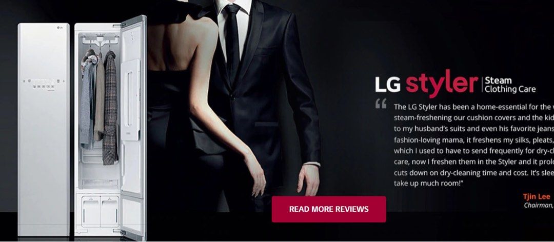 LG styler S3WF, Furniture & Home Living, Furniture, Shelves, Cabinets ...