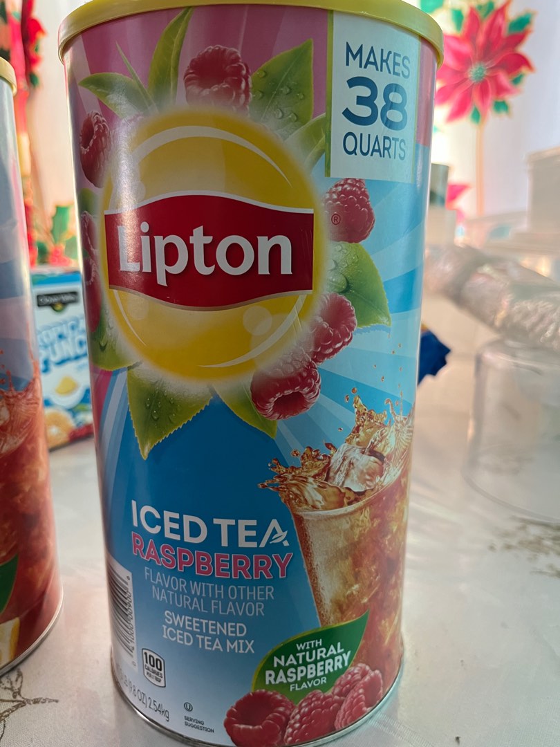 Lipton Raspberry Iced Tea, Food & Drinks, Other Food & Drinks on Carousell