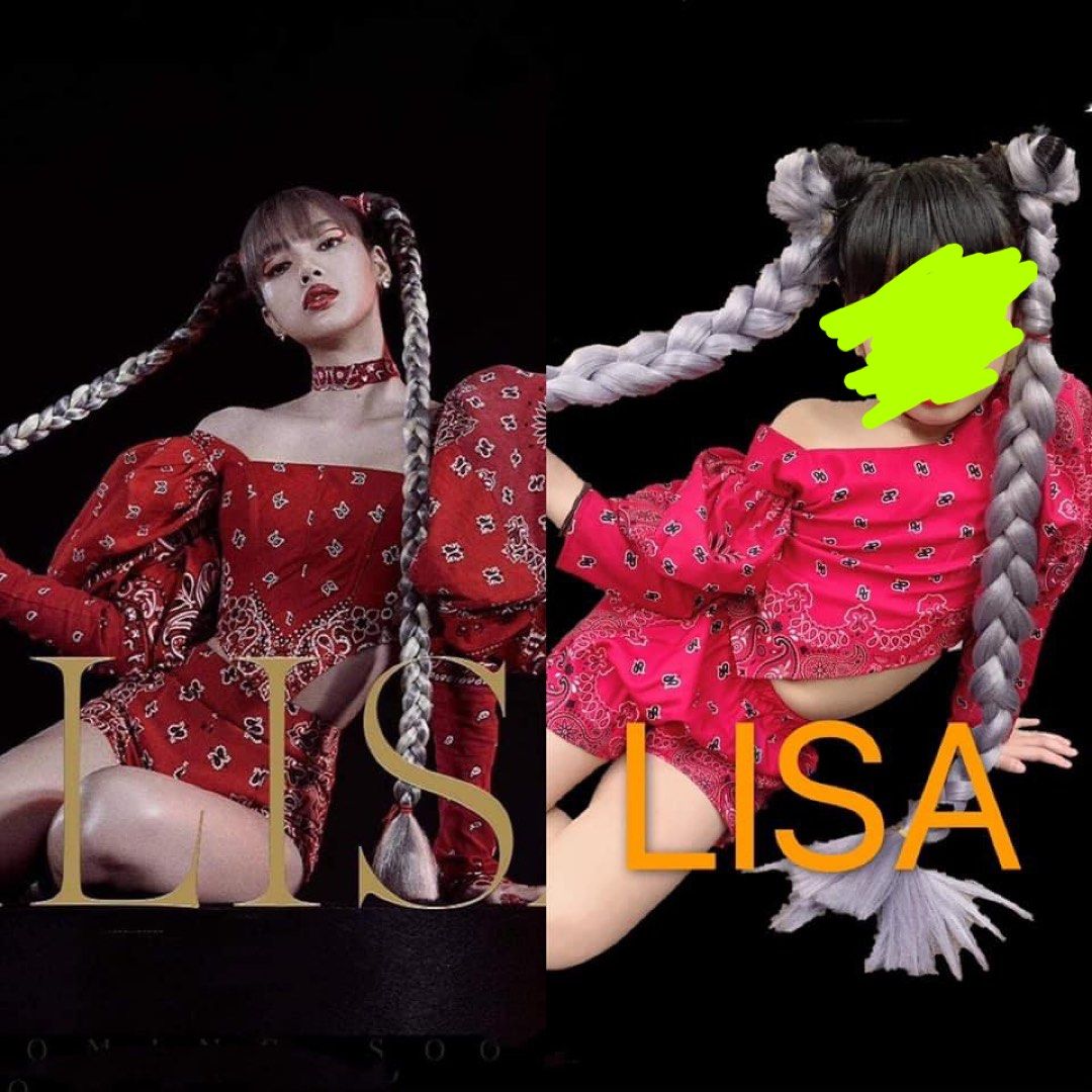 Lisa Blackpink costume, Babies & Kids, Babies & Kids Fashion on Carousell