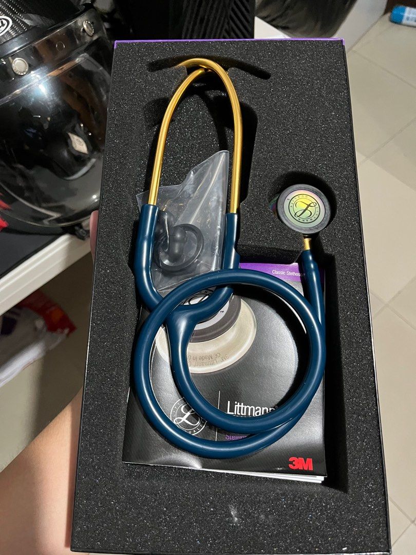 Littmann Classic 3 Caribbean Blue, Health & Nutrition, Medical Supplies ...