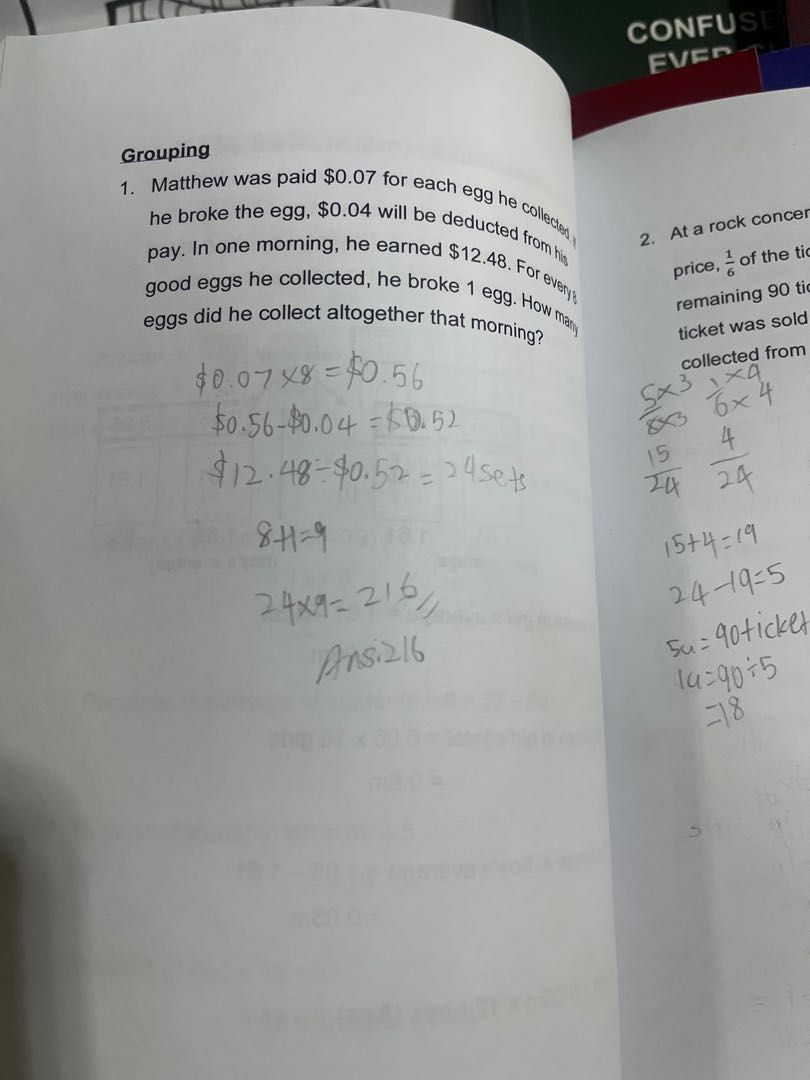 LOB Maths Books by AStar (John Yeo, Learning out of the box), Hobbies ...