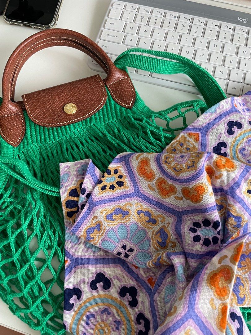 Longchamp La Pliage Filet, Women's Fashion, Bags & Wallets, Shoulder ...