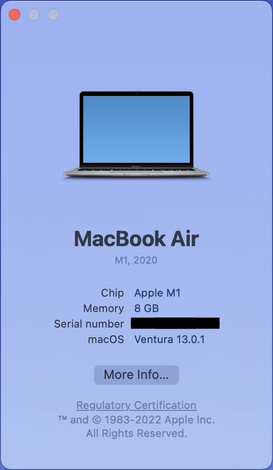 MacBook Air M1 Base Model WITH APPLECARE, Computers & Tech, Laptops ...