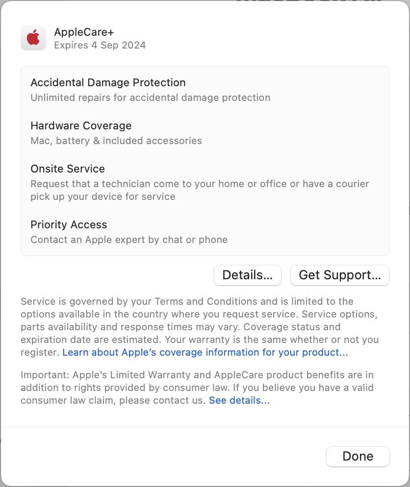 MacBook Air M1 Base Model WITH APPLECARE, Computers & Tech, Laptops ...