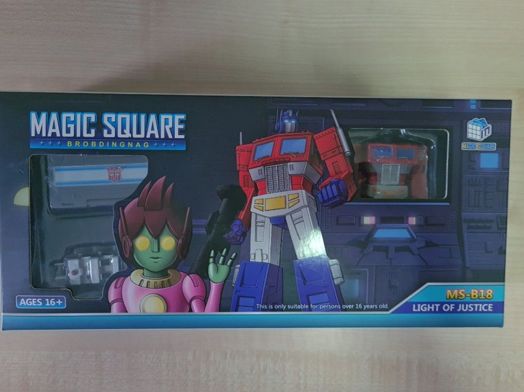 Transformers Legends Class Magic Square Light of Justice MS B18 Optimus ...