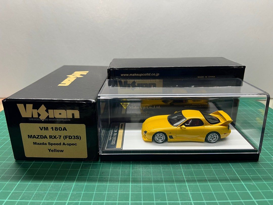 MAKE UP 1:43 Mazda RX7 FD3S (MAZDASPEED A-Spec), 興趣及遊戲, 玩具 & 遊戲類 ...