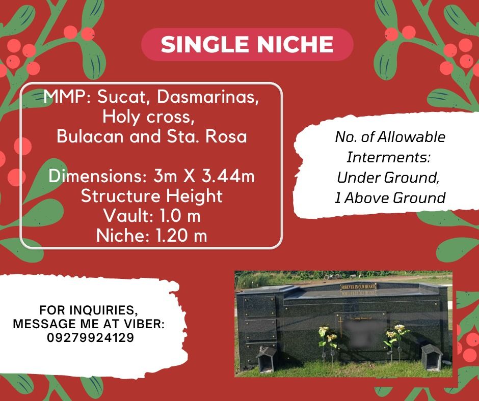 MANILA MEMORIAL PARK LOT AND COLUMBARIUM FOR SALE!!!, Property, For ...