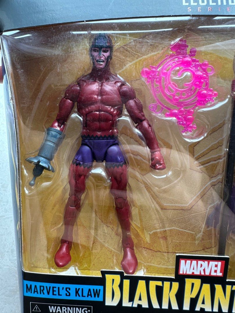 Marvel Legends Klaw from Shuri 2-pack, Hobbies & Toys, Toys & Games on ...