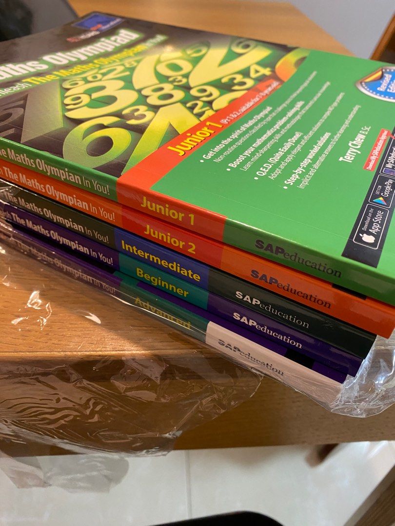 Maths Olympiad Set Junior to Advanced, Hobbies & Toys, Books ...