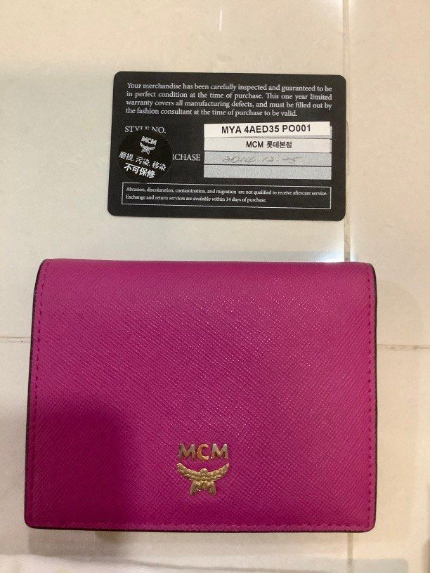 MCM Ladies small wallet, Women's Fashion, Bags & Wallets, Wallets ...