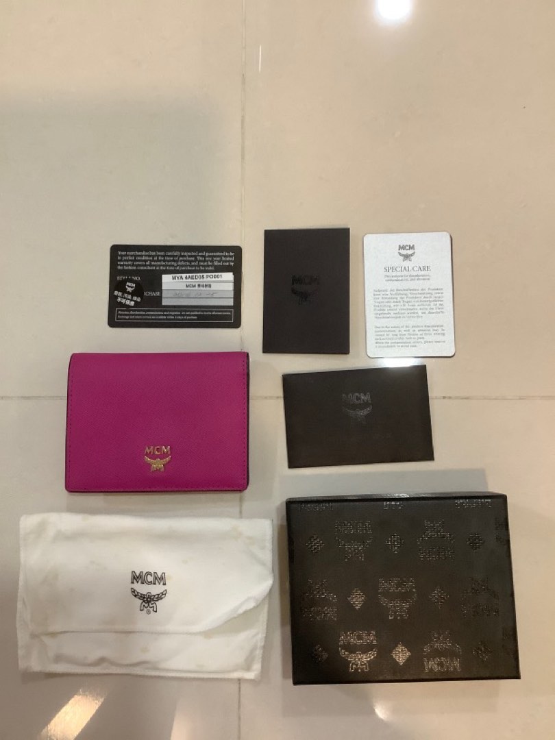 MCM Ladies small wallet, Women's Fashion, Bags & Wallets, Wallets ...