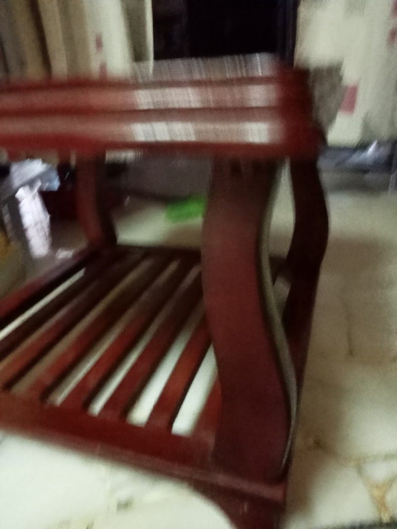 Meja vintage kayu solid, Hobbies & Toys, Collectibles & Memorabilia ...