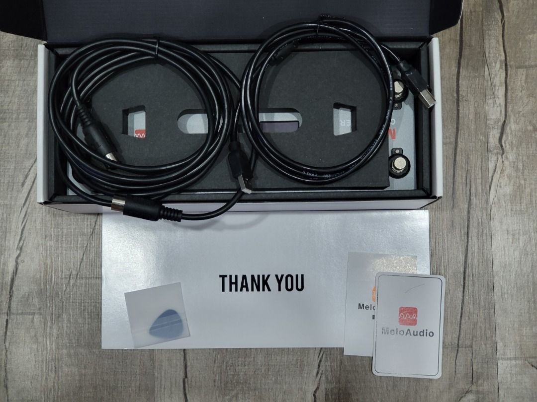 MeloAudio MIDI Commander Guitar Floor Multi-Effects Portable USB MIDI ...