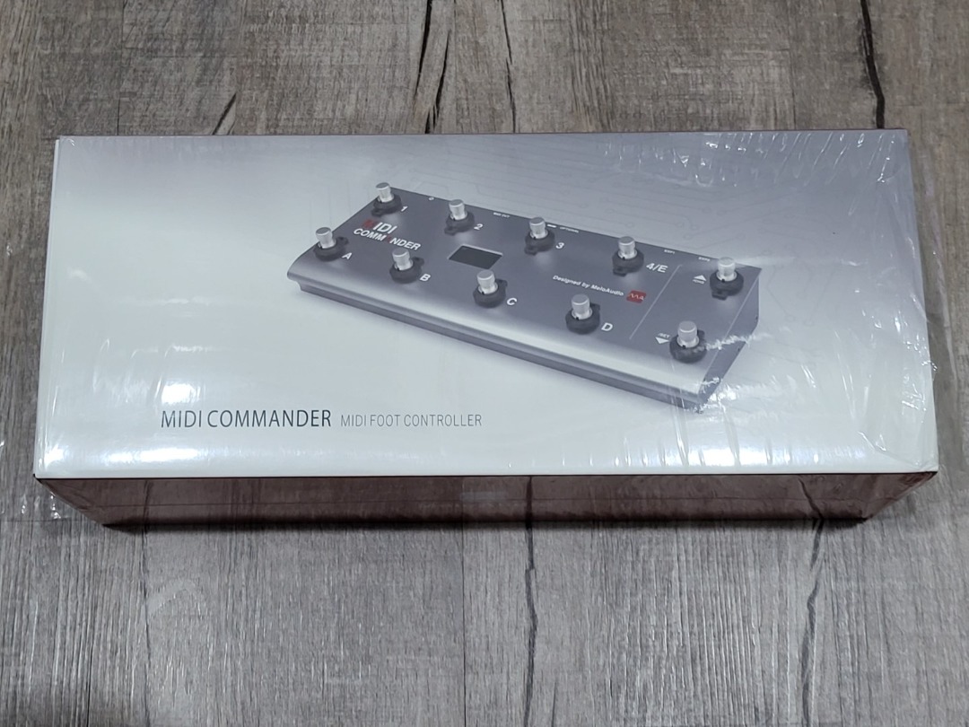 MeloAudio MIDI Commander Guitar Floor Multi-Effects Portable USB MIDI ...