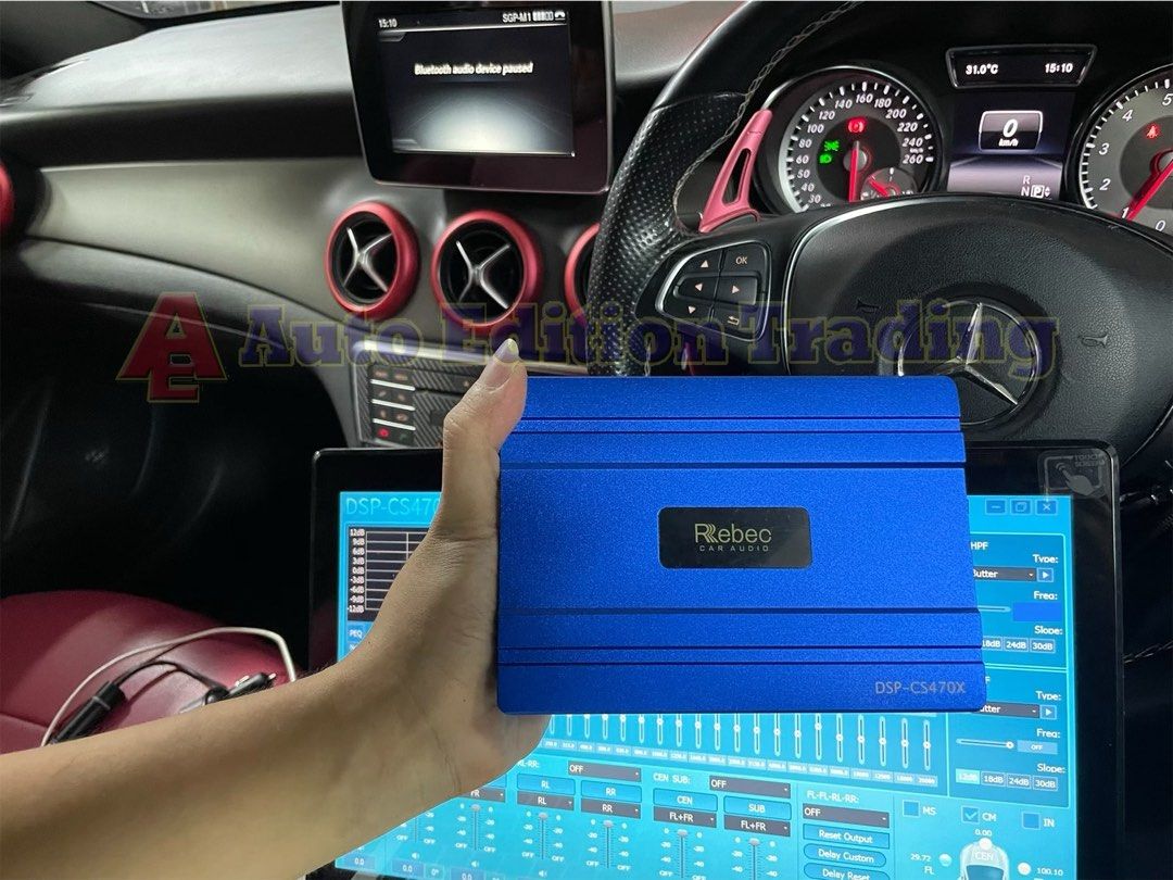 Mercedes CLA W117 on Rebec Car Audio || Package with speakers + DSP ...